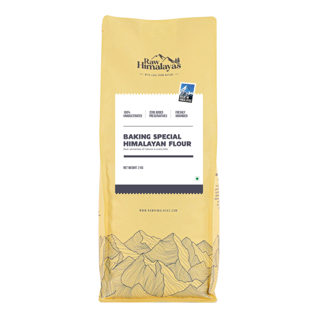 Buy Baking Special Himalayan Flour (2 Kg) | Unbleached | Superfine ...